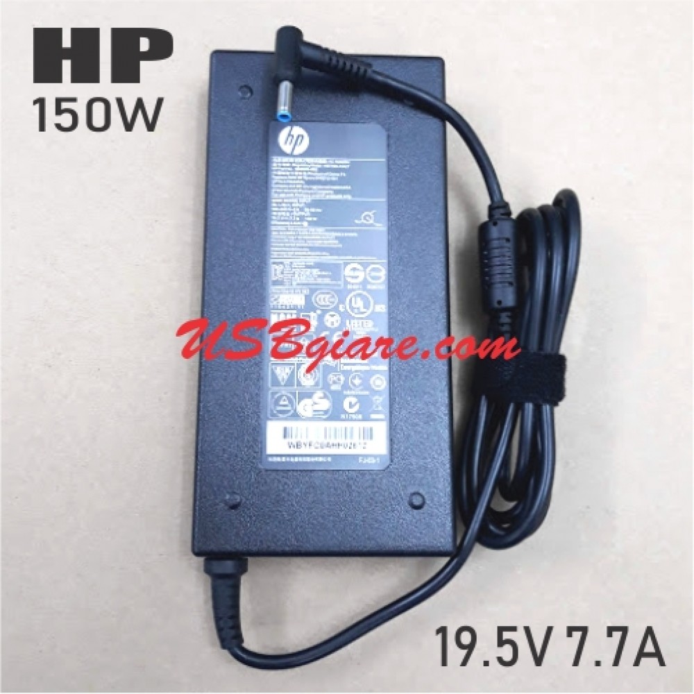 Sạc HP 19.5V 7.7A 150W (Slim) chân kim nhỏ 4.5*3.0mm cho HP Pavilion ...
