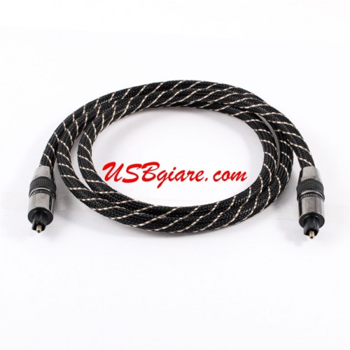 CÁP OPTICAL TOSLINK SANG TOSLINK 1M DÂY LƯỚI