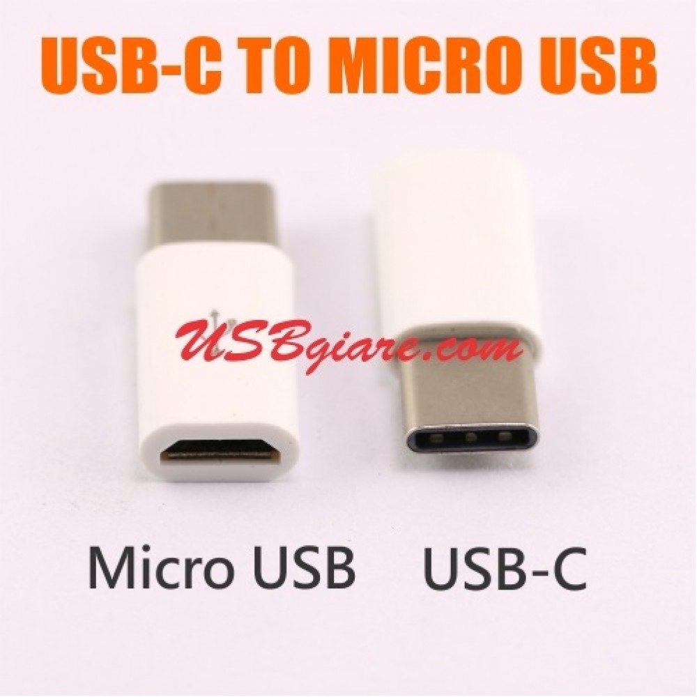 Đầu chuyển cổng sạc USB Type C (USB-C) sang Micro USB