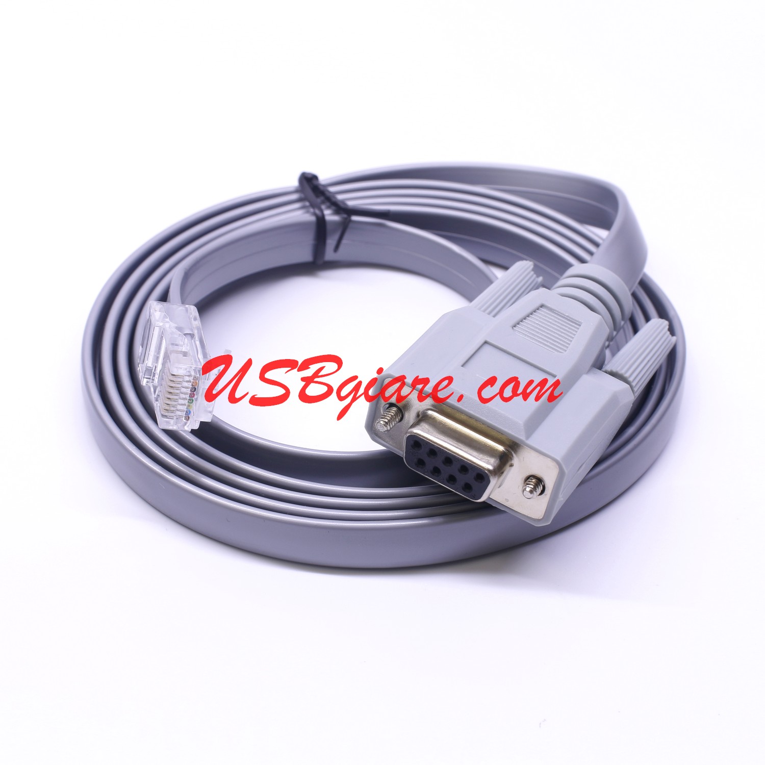 Cáp lập trình Cisco Console RS232 (DB9) sang RJ45 dài 1.5M